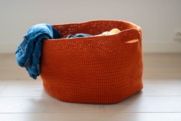 Laundry Basket Crochet Pattern – Joy of Motion Crochet