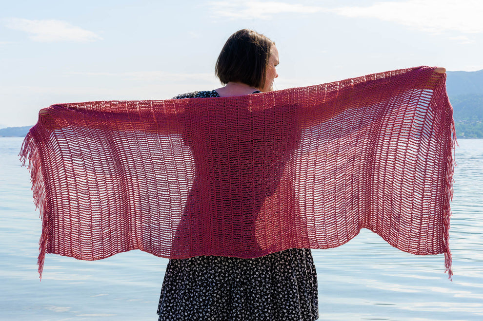 Beach Wrap Scarf Crochet Pattern – Joy of Motion Crochet