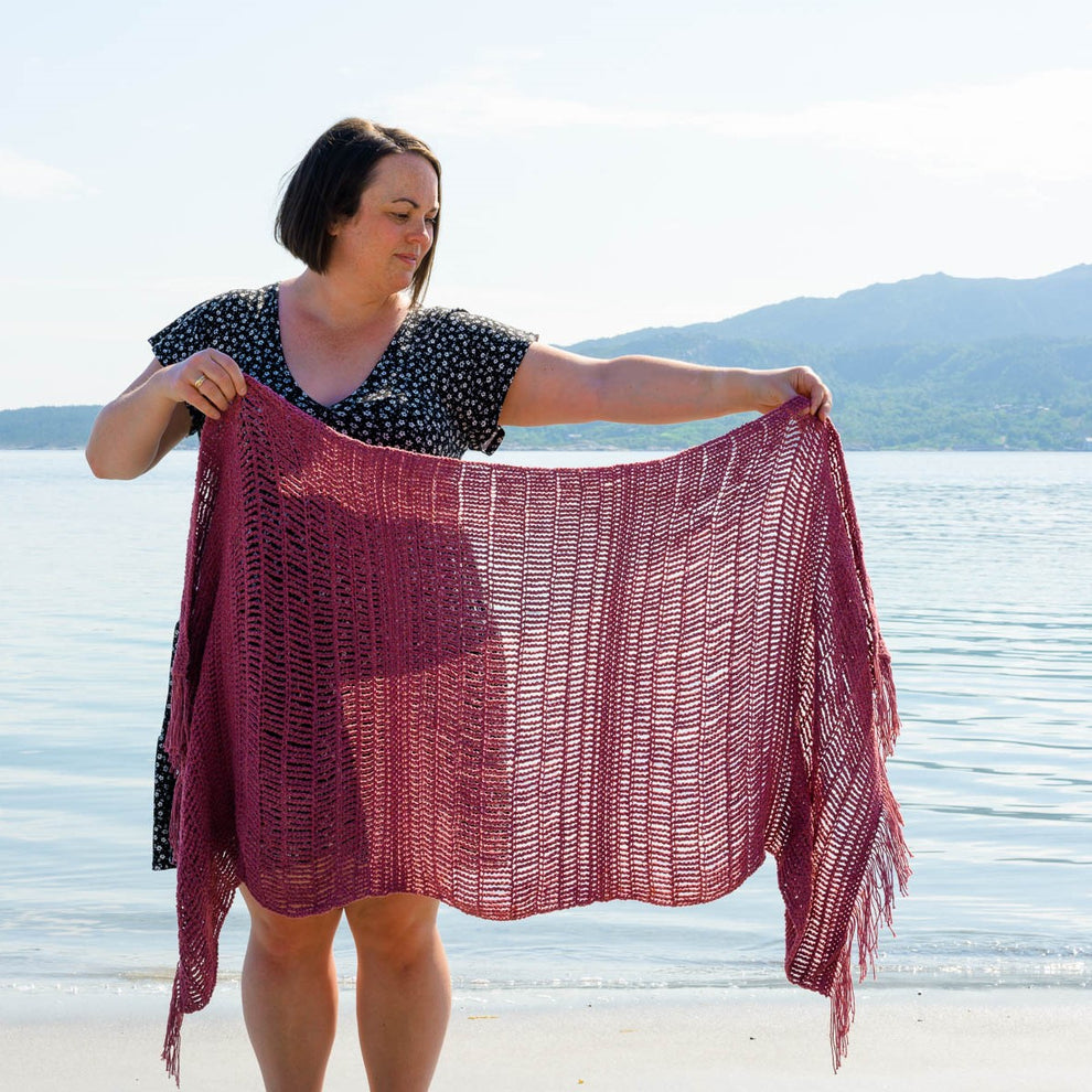 Beach Wrap Scarf Crochet Pattern – Joy of Motion Crochet