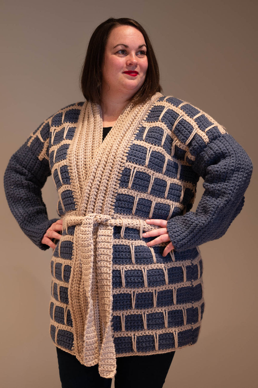 Coat with Belt Crochet Pattern – Joy of Motion Crochet
