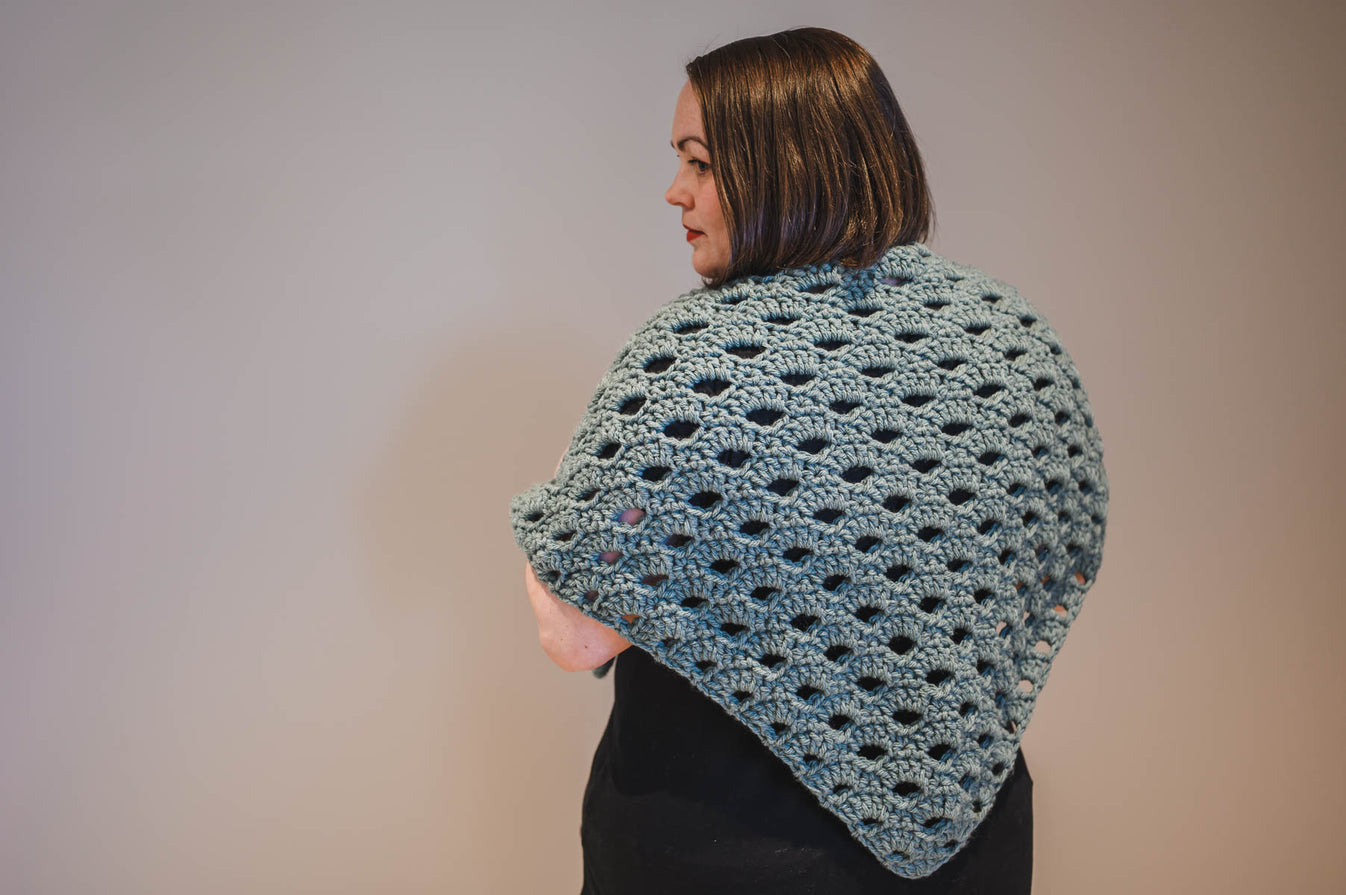 Shells Shawl Crochet Pattern – Joy of Motion Crochet